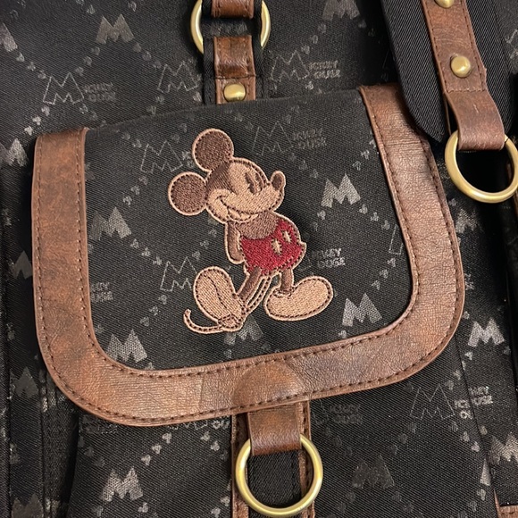 Disney | Bags | Disney Mickey Mouse Handbag Purse Black Mickey | Poshmark